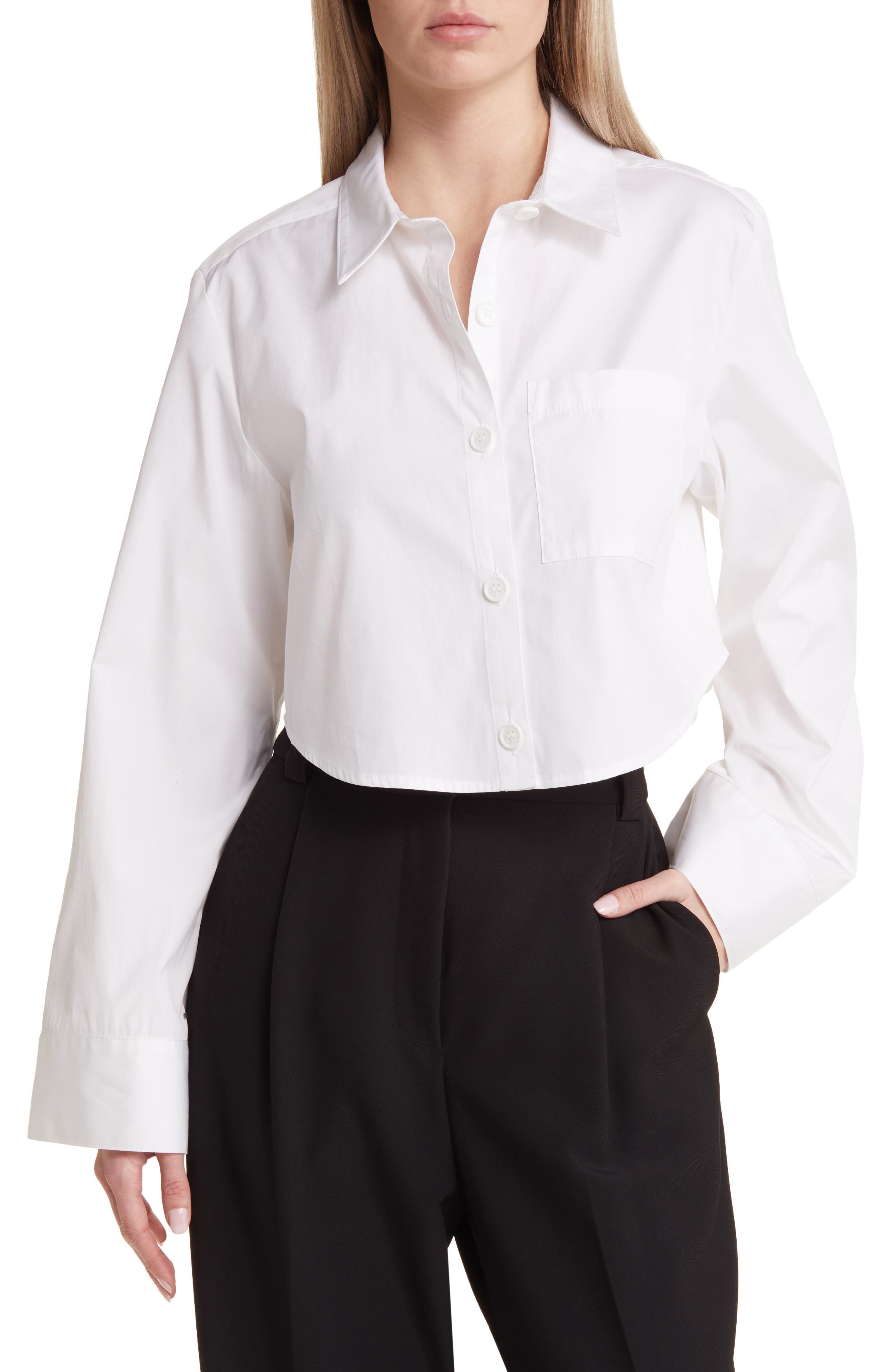 Open Edit Button-Up Shirt | Nordstrom