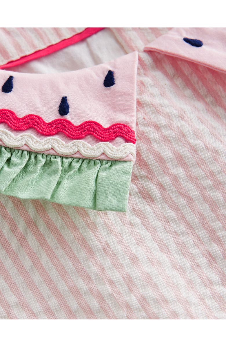 Mini Boden Kids' Collared Cotton Gauze Dress | Nordstromrack