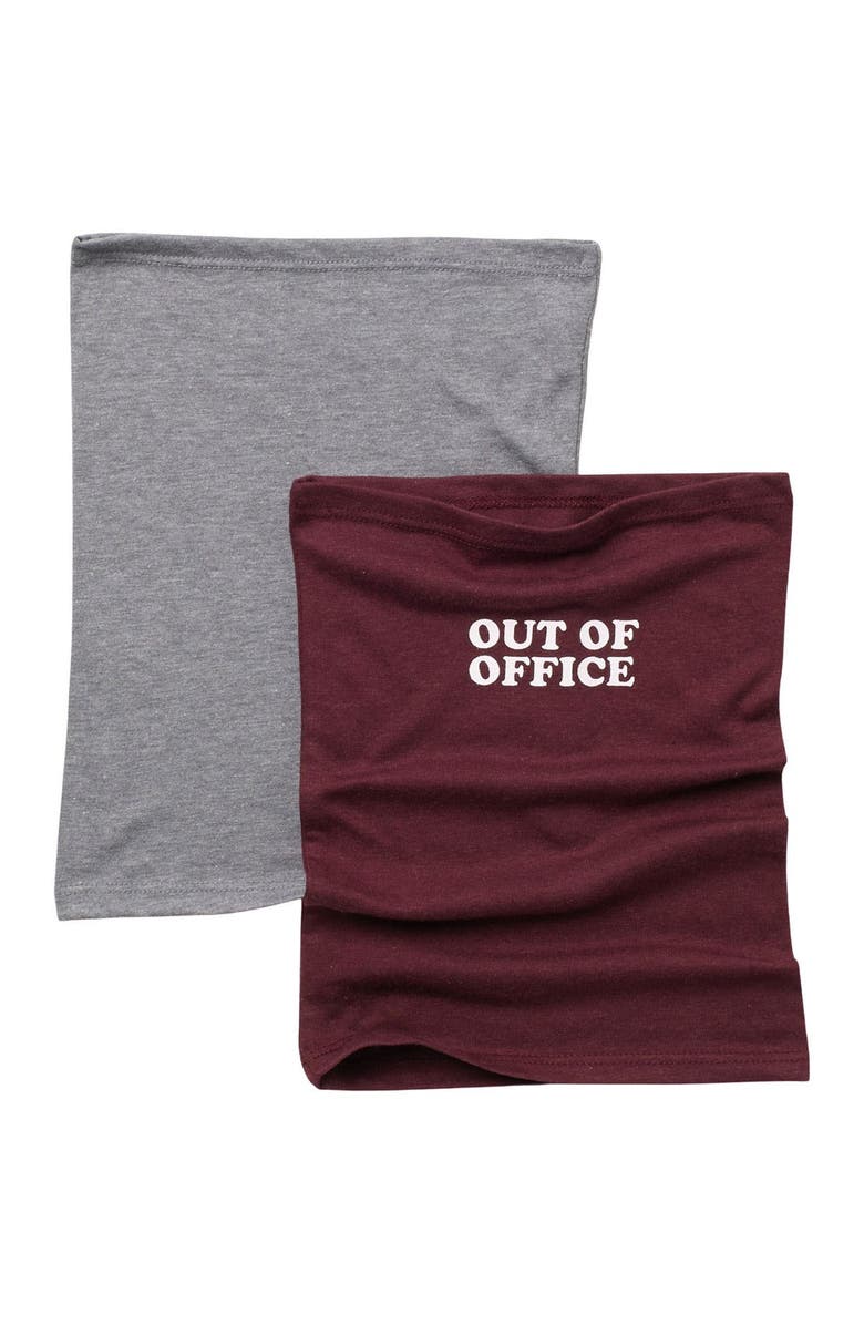 Sub_Urban Riot Out of Office Assorted Adult Gaiter Face Masks - Pack of ...
