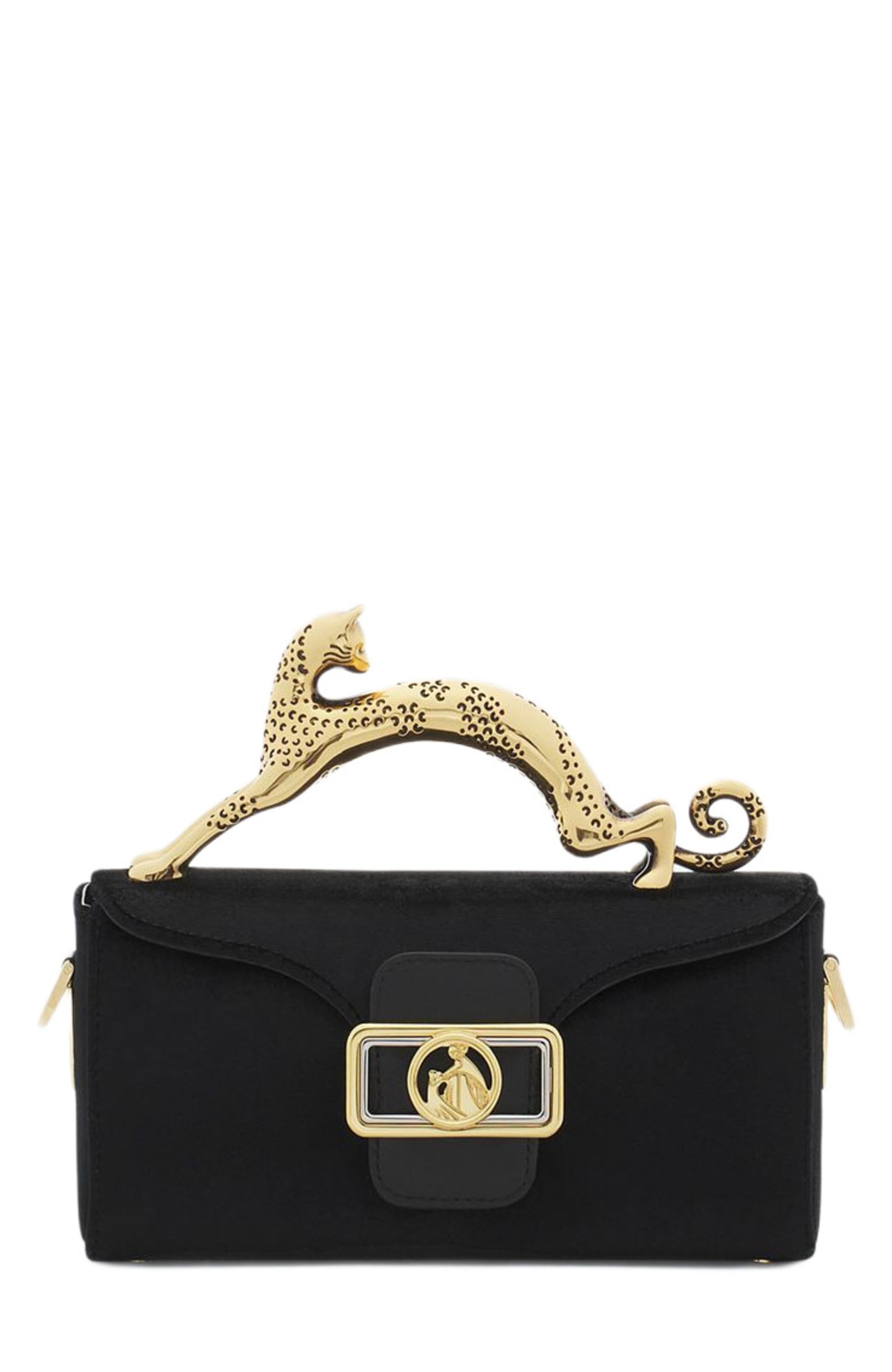 Lanvin Nano Pencil Cat Bag In Velvet | Nordstrom
