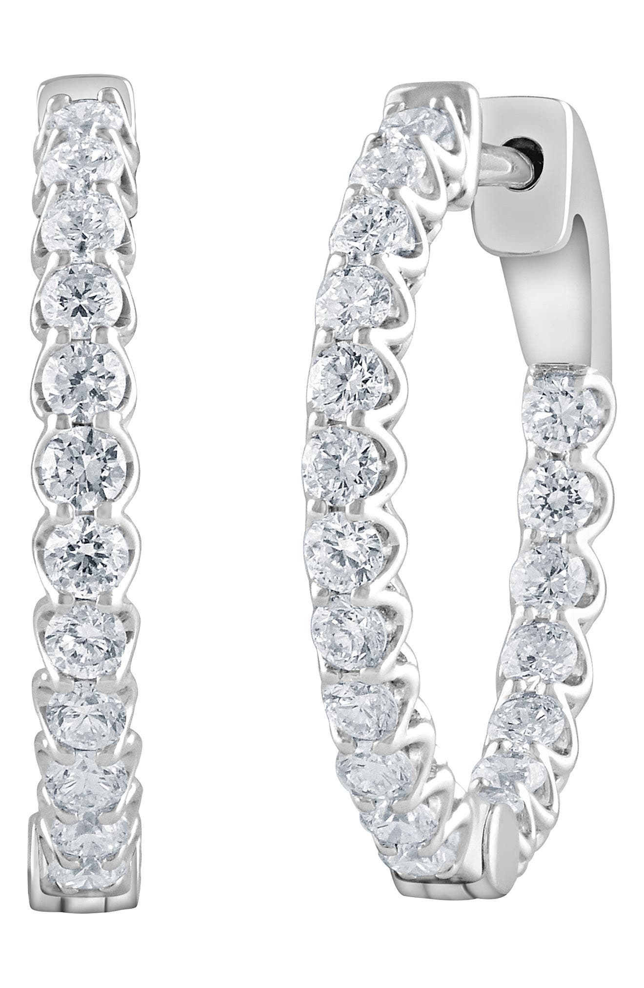 Badgley Mischka Collection Badgley Mischka 14K White Gold Round Lab ...