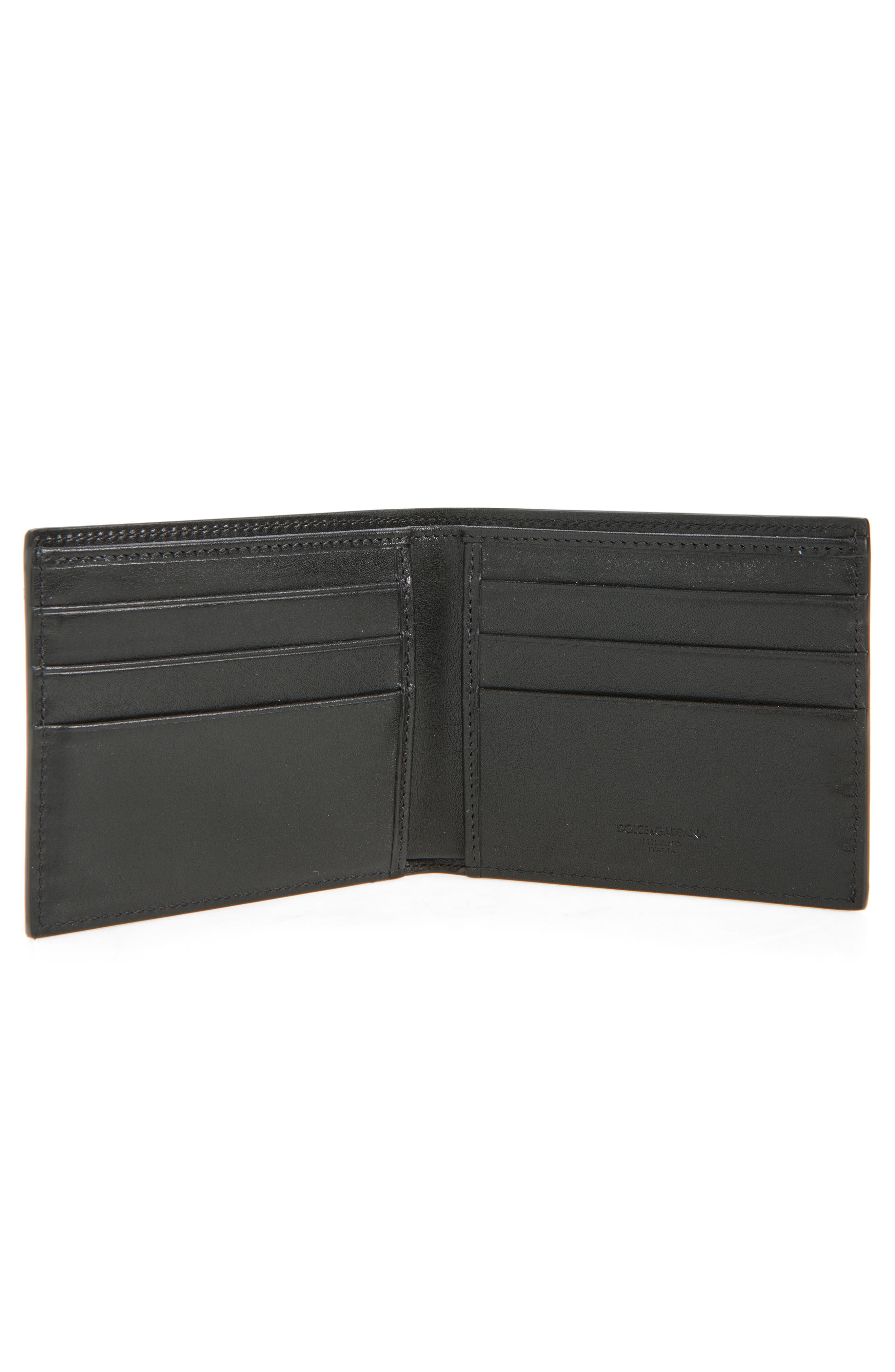 Dolce&Gabbana DG Logo Leather Bifold Wallet | Nordstrom