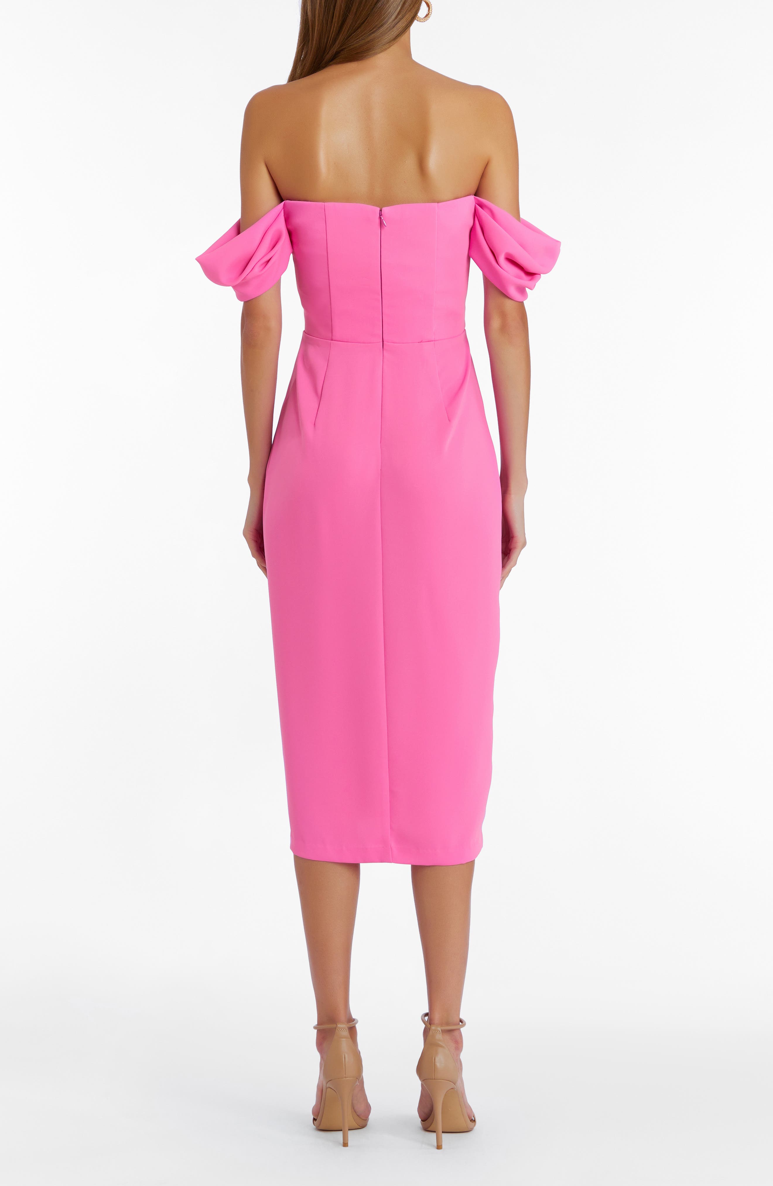 Amanda Uprichard Victoria Off the Shoulder Cocktail Dress | Nordstromrack