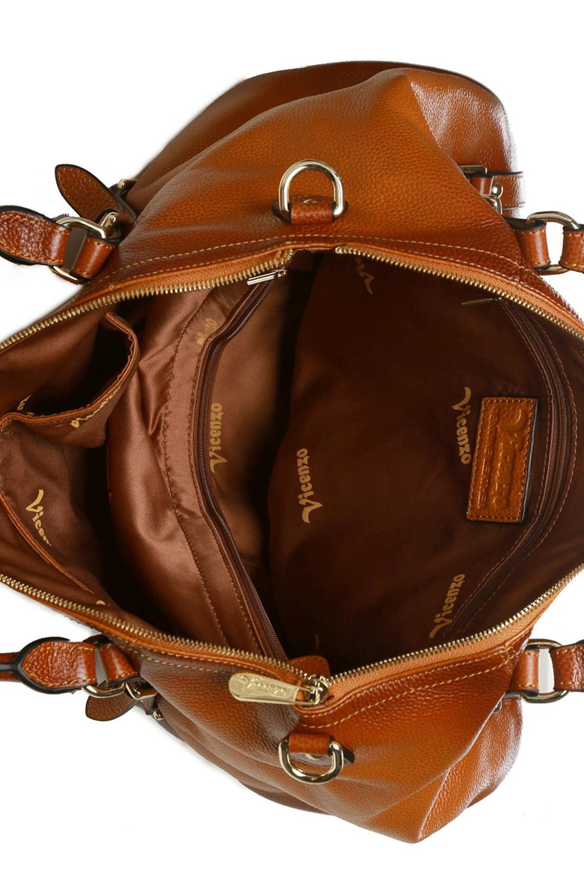 VICENZO LEATHER Callie Leather Shoulder Tote Bag | Nordstromrack