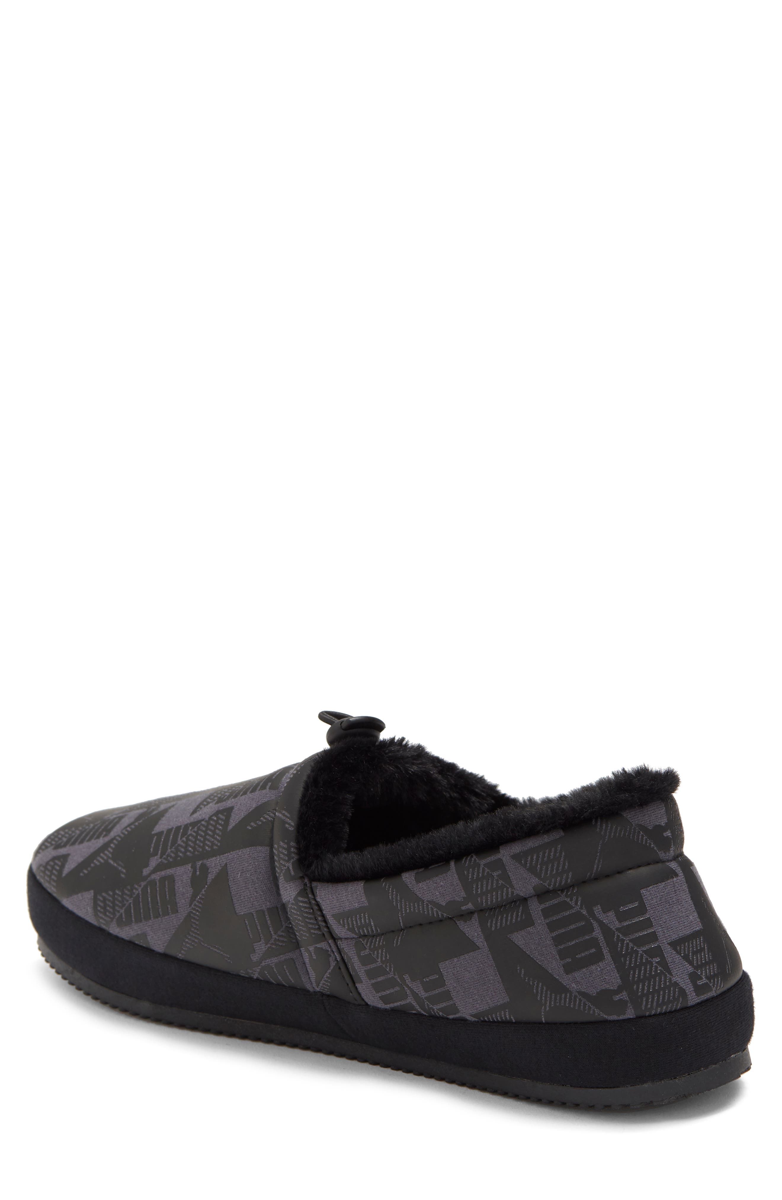 PUMA Tuff Faux Fur Lined Mocc Jersey Slipper (Men) | Nordstromrack