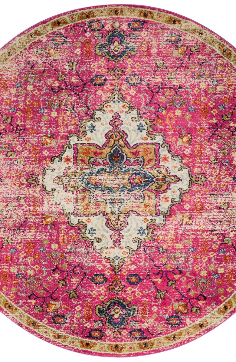 LOLOI Nadia Rug - Pink/Midnight - 8' x 11' | Nordstromrack