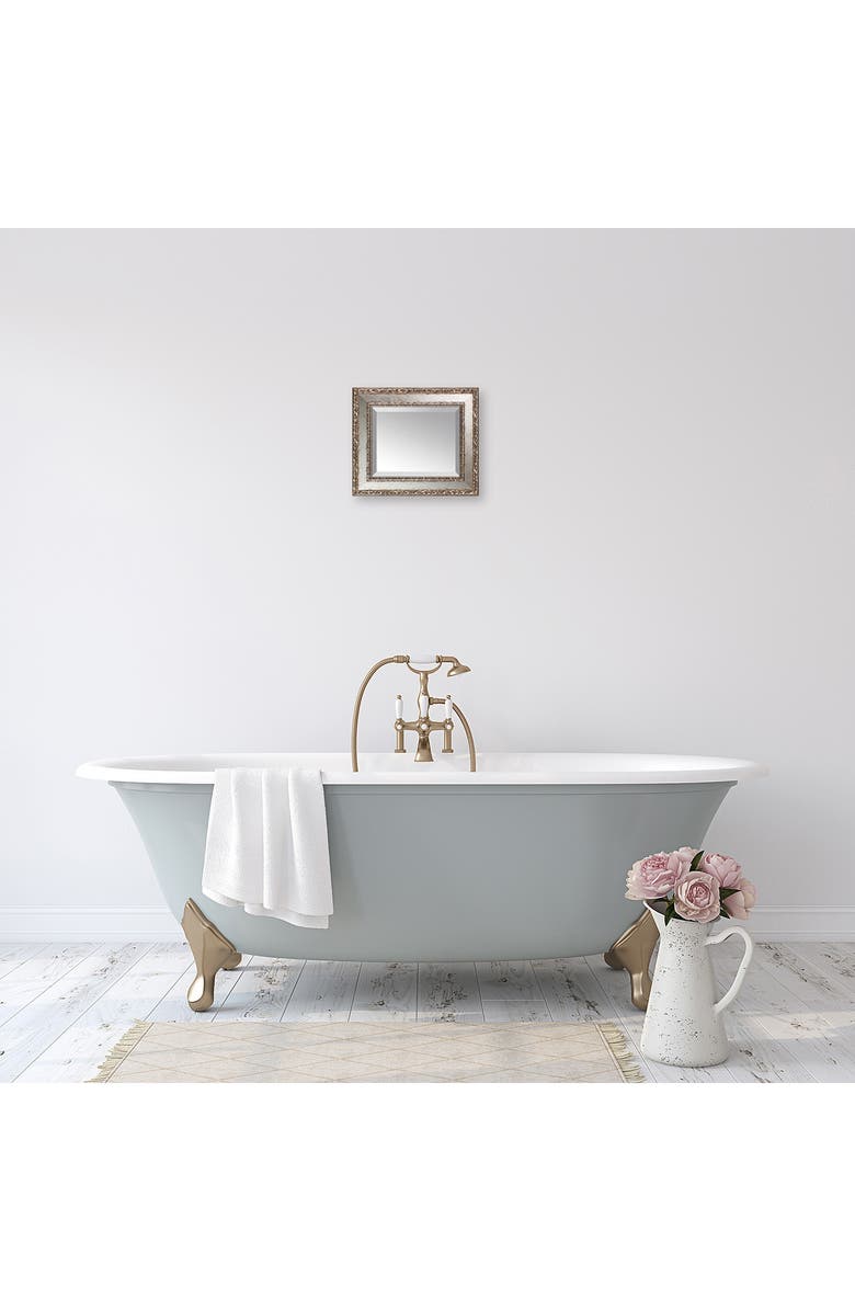 OVERSTOCK ART La Pastiche Versailles Silver Salon Framed Mirror ...