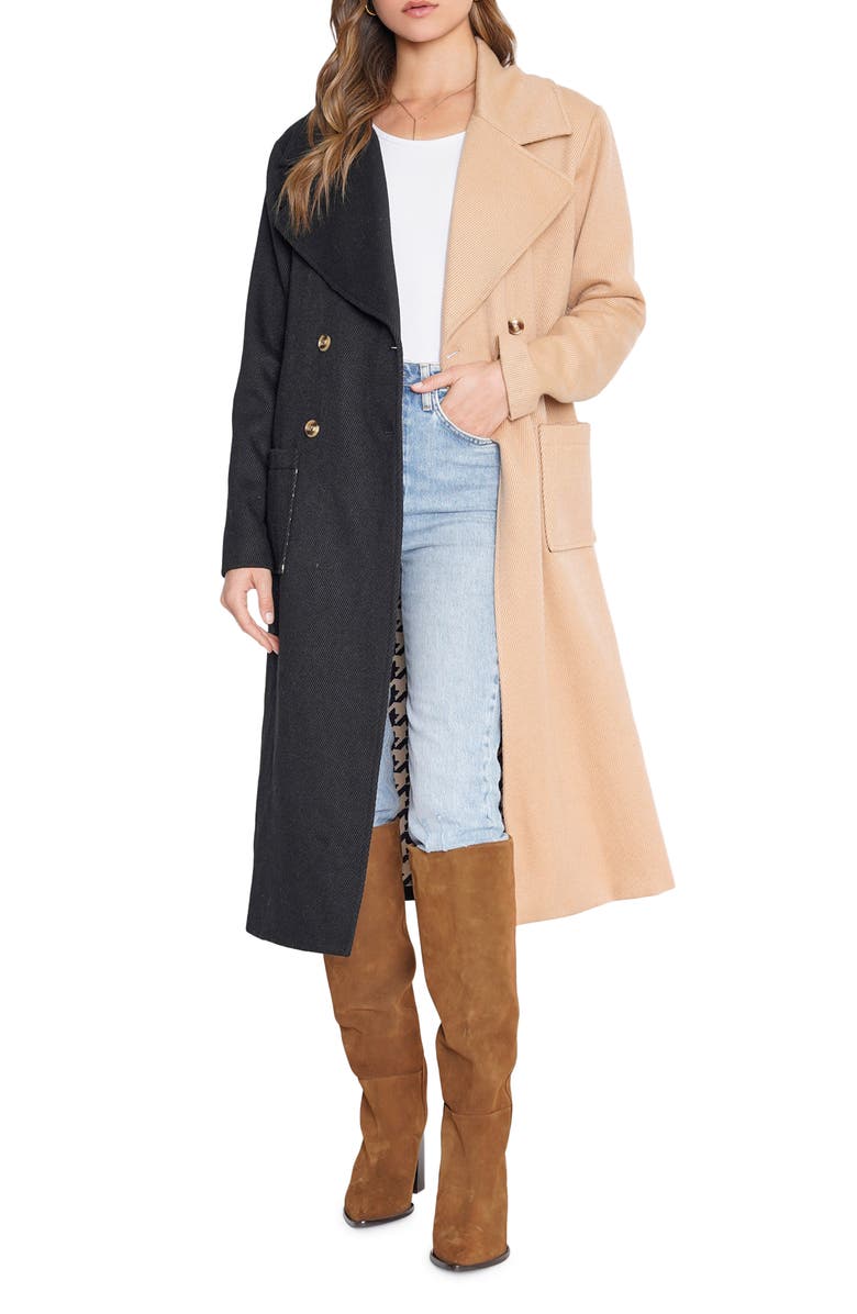 4SI3NNA Perry Two-Tone Coat | Nordstrom