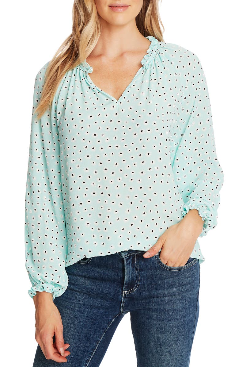 CeCe Daisy Melody Long Sleeve Top | Nordstromrack