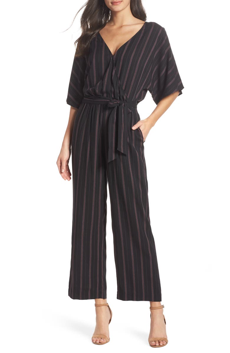 PAIGE Vanette Tie Waist Jumpsuit | Nordstrom