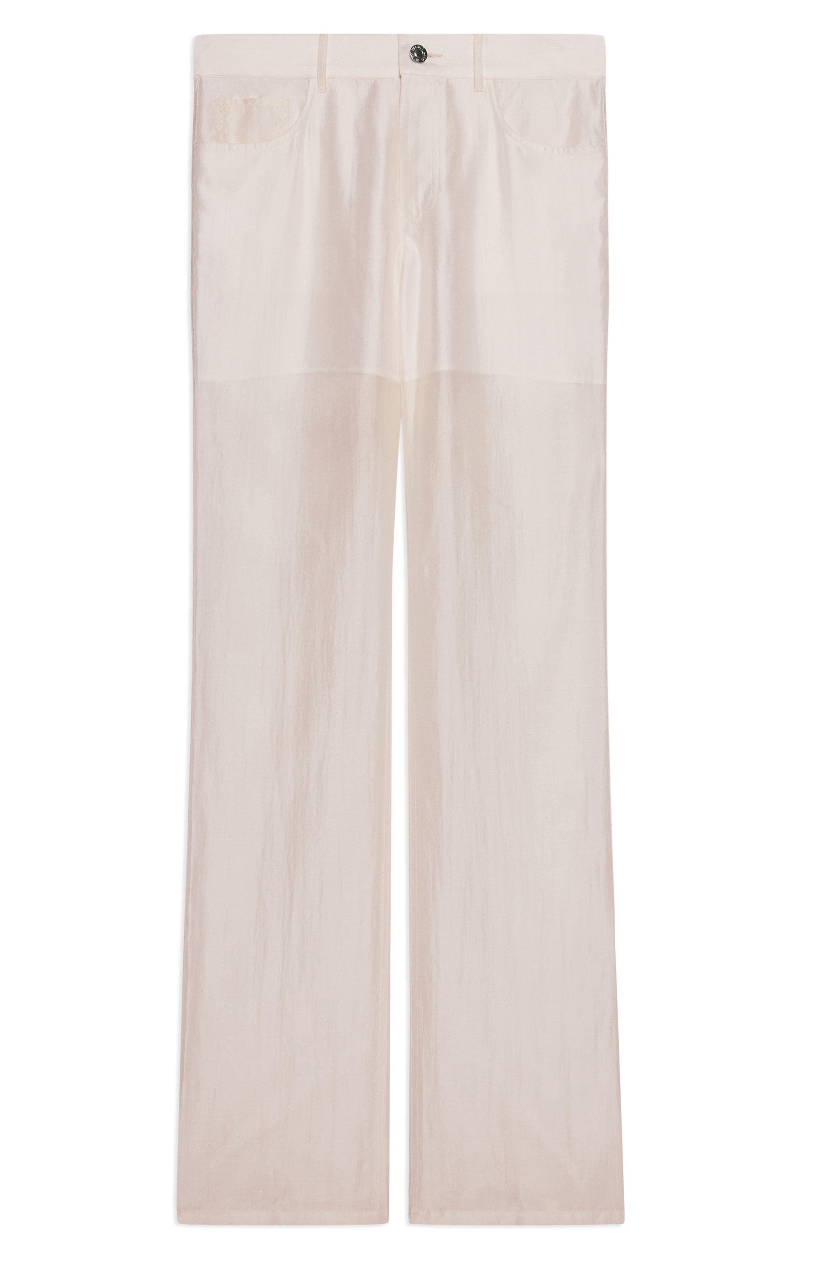 Helmut Lang Sheer Bootcut Pants | Nordstrom
