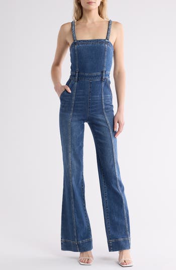 Alice + Olivia Melody Braid Strap Wideleg Jumpsuit | Nordstromrack