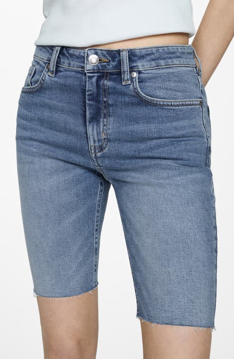 Women's Denim Trouser & Bermuda Shorts | Nordstrom