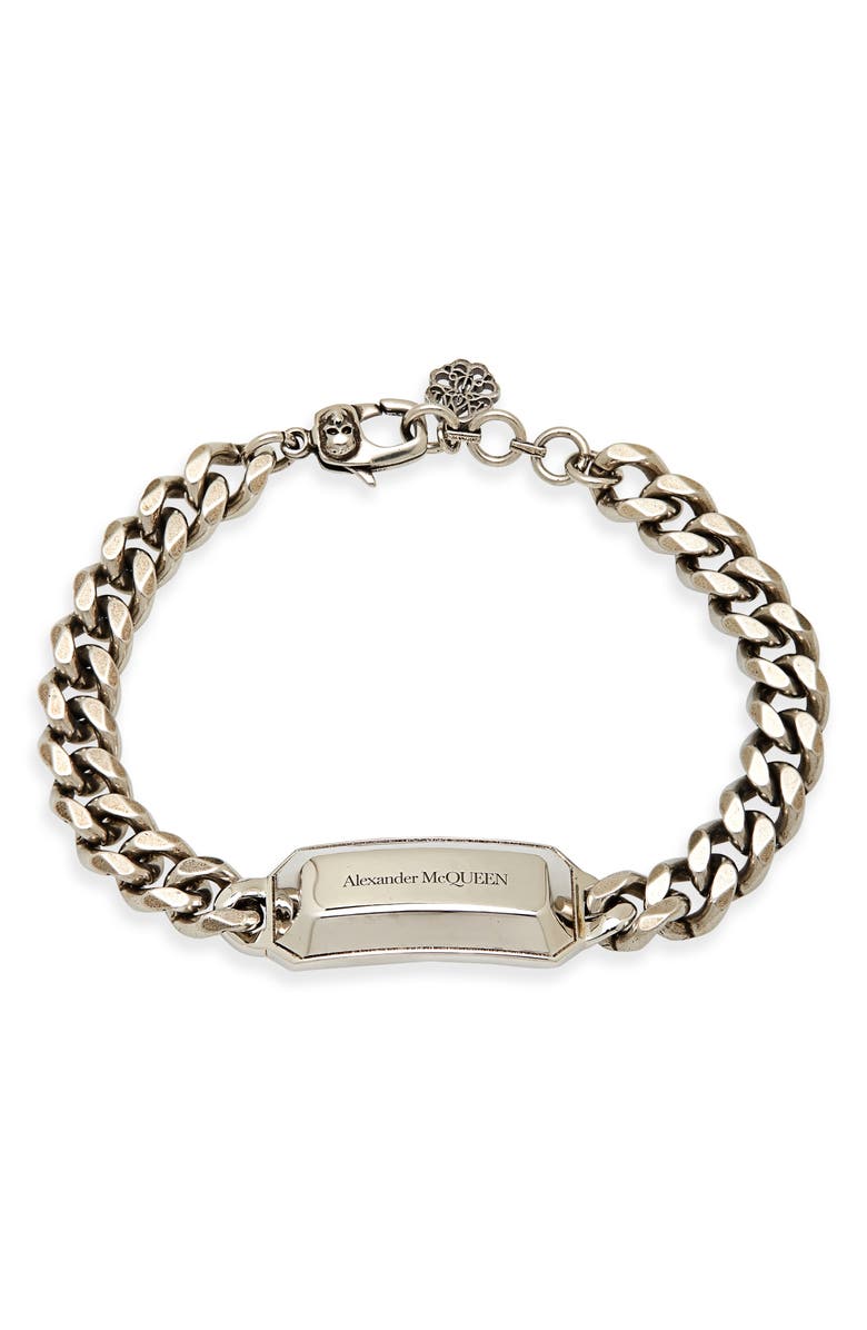 McQueen Men's Logo ID Chain Bracelet | Nordstromrack