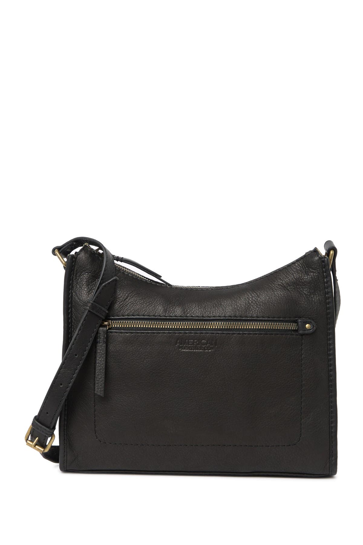 AMERICAN LEATHER CO. Chadron Smooth Leather Crossbody | Nordstromrack