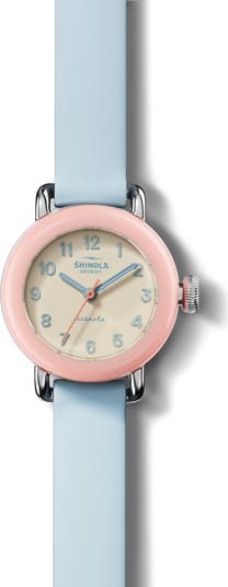 Shinola Pee Wee Silicone Strap Watch, 25mm | Nordstrom