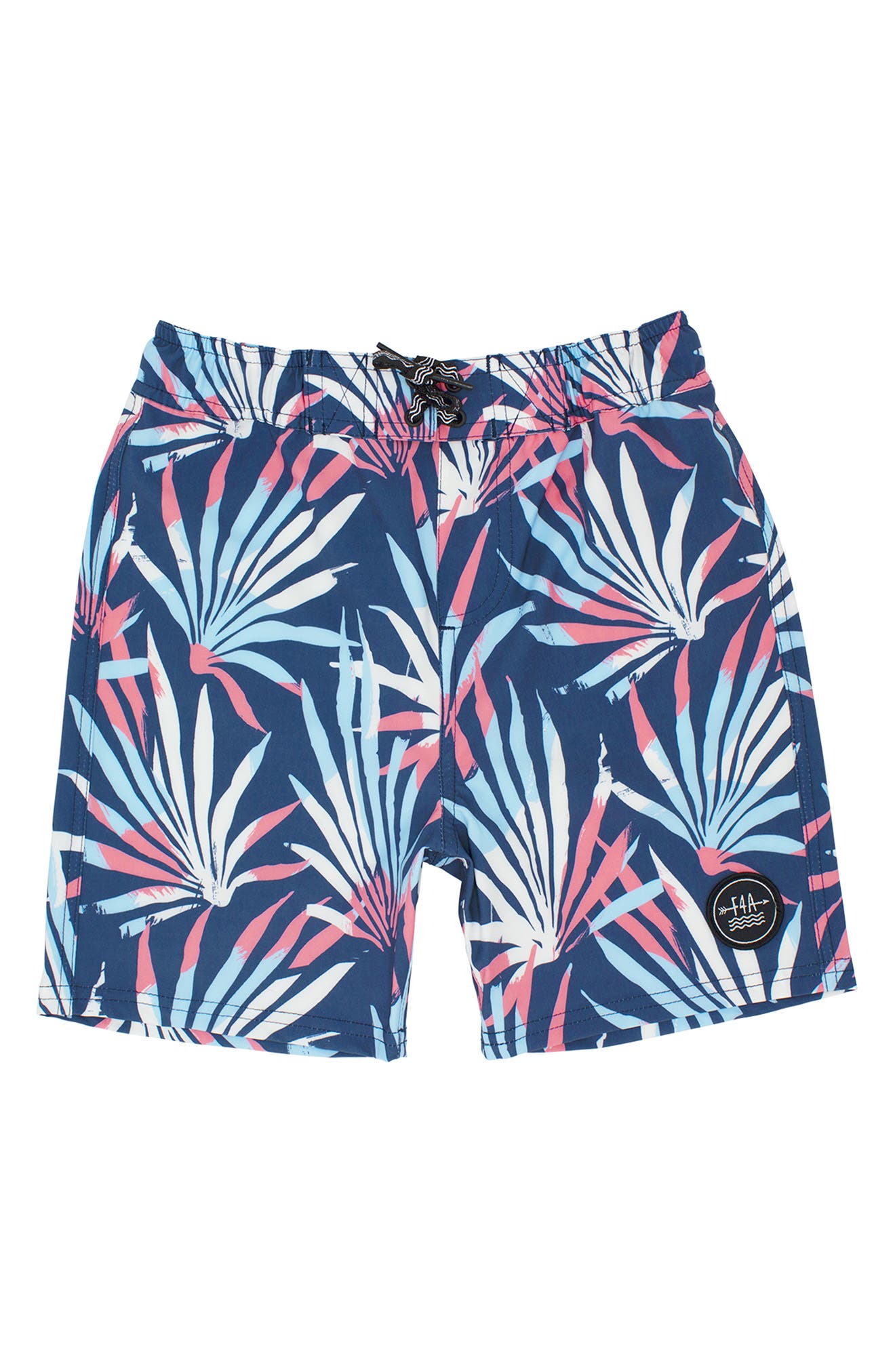 Feather 4 Arrow Kids' Palm Daze Board Shorts | Nordstrom