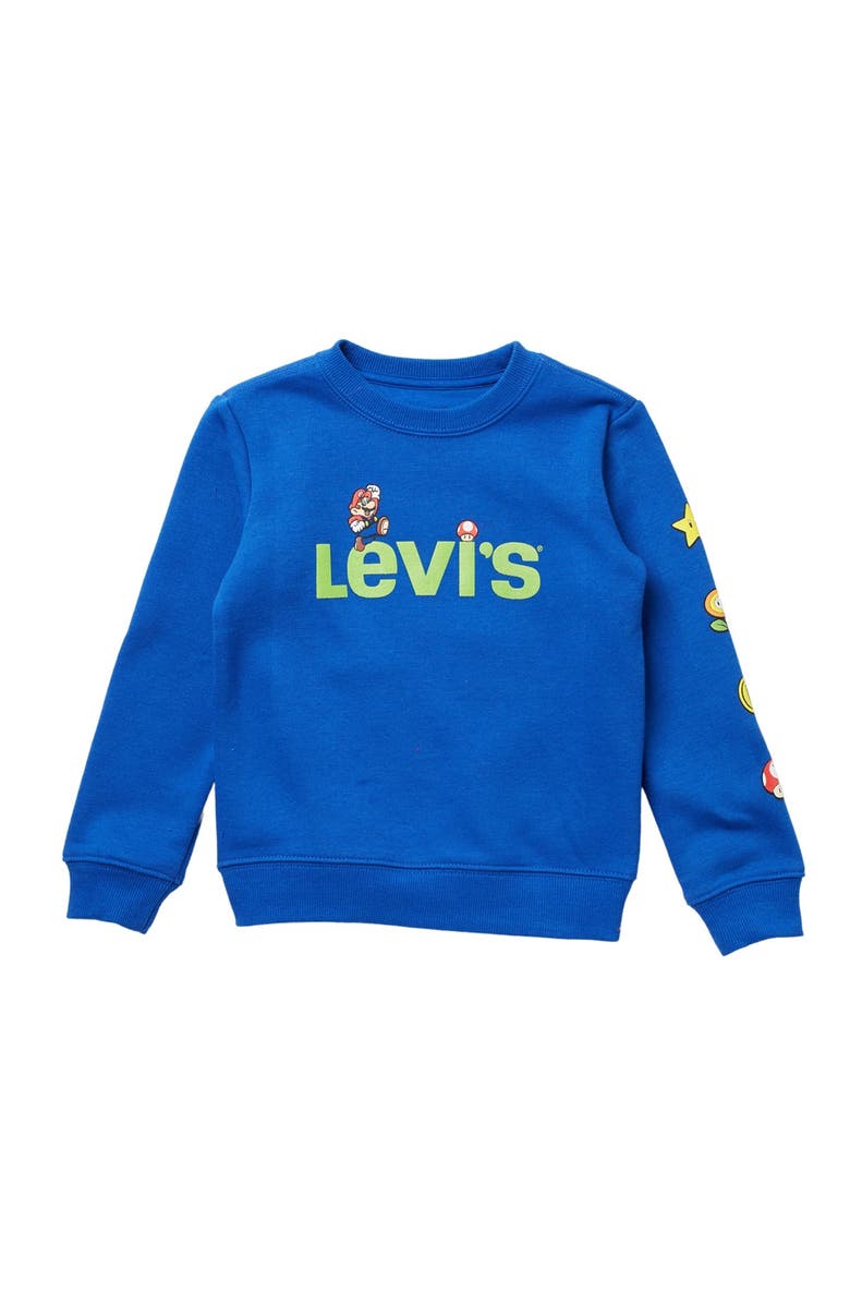 Levi's® x Super Mario™ Icons Crewneck Sweatshirt | Nordstromrack