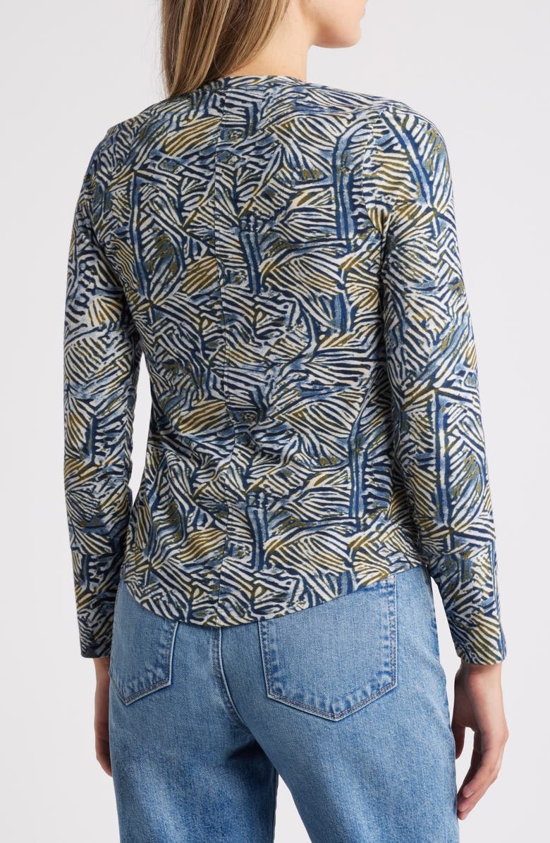 NZT by NIC+ZOE Sketched Lines Stretch Cotton Top | Nordstromrack