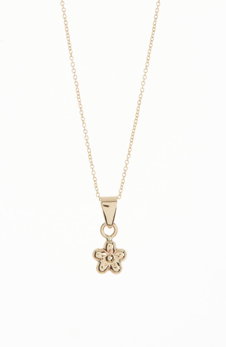 Bony Levy 14K Yellow Gold Flower Pendant Necklace | Nordstromrack