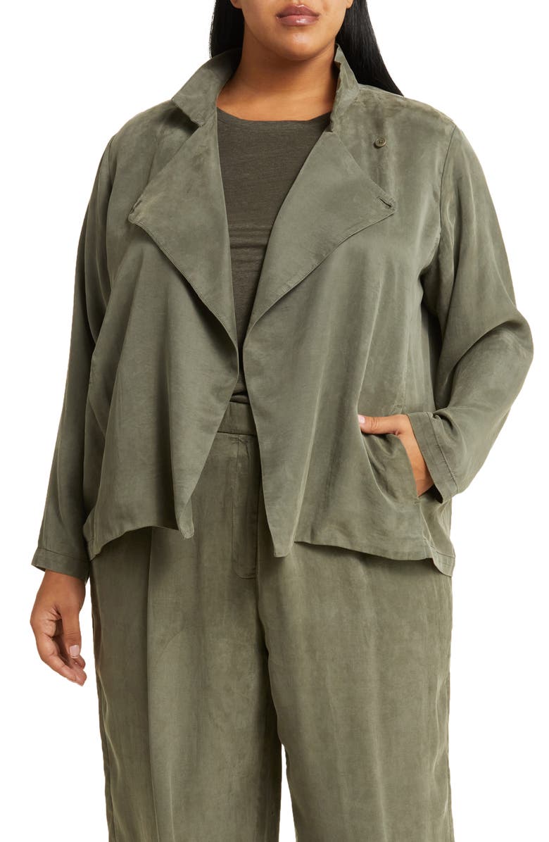 Eileen Fisher Stand Collar Jacket | Nordstromrack