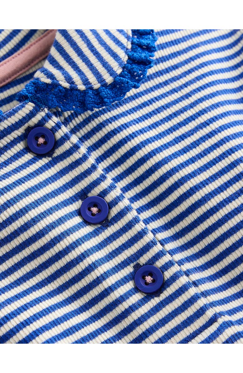 Mini Boden Kids' Stripe Long Sleeve Cotton Rib Dress | Nordstromrack