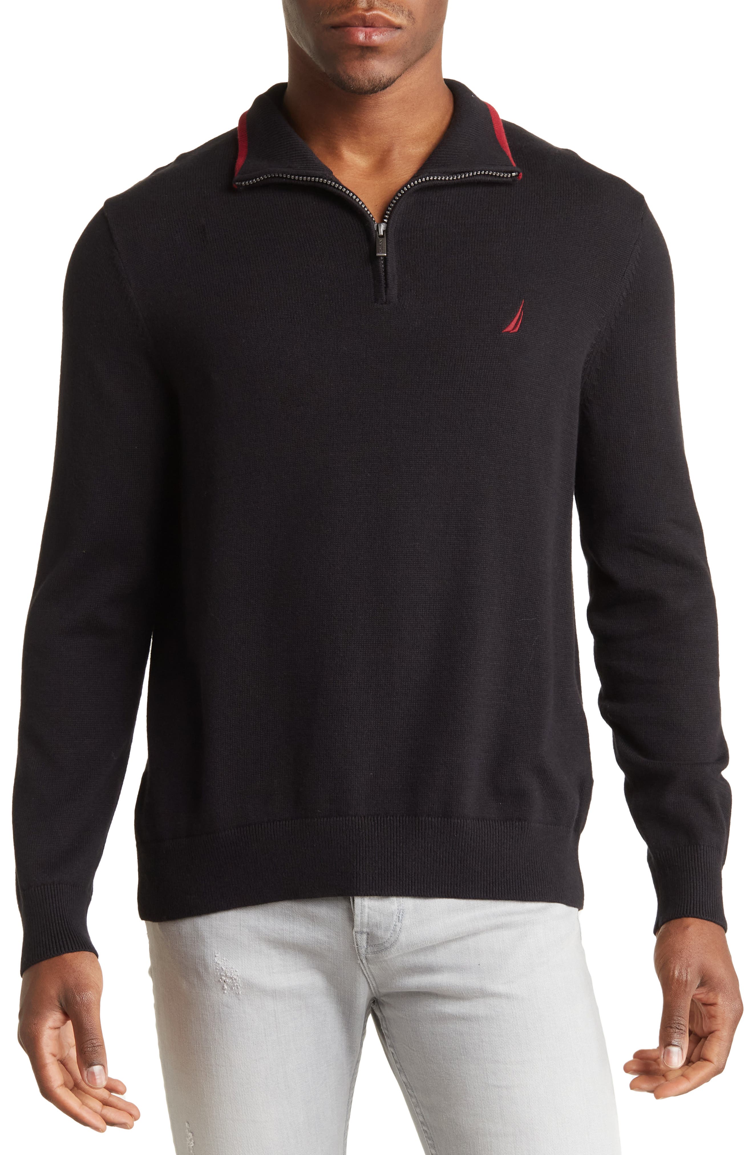 Nautica Men's Cotton Half Zip Pullover | Nordstromrack