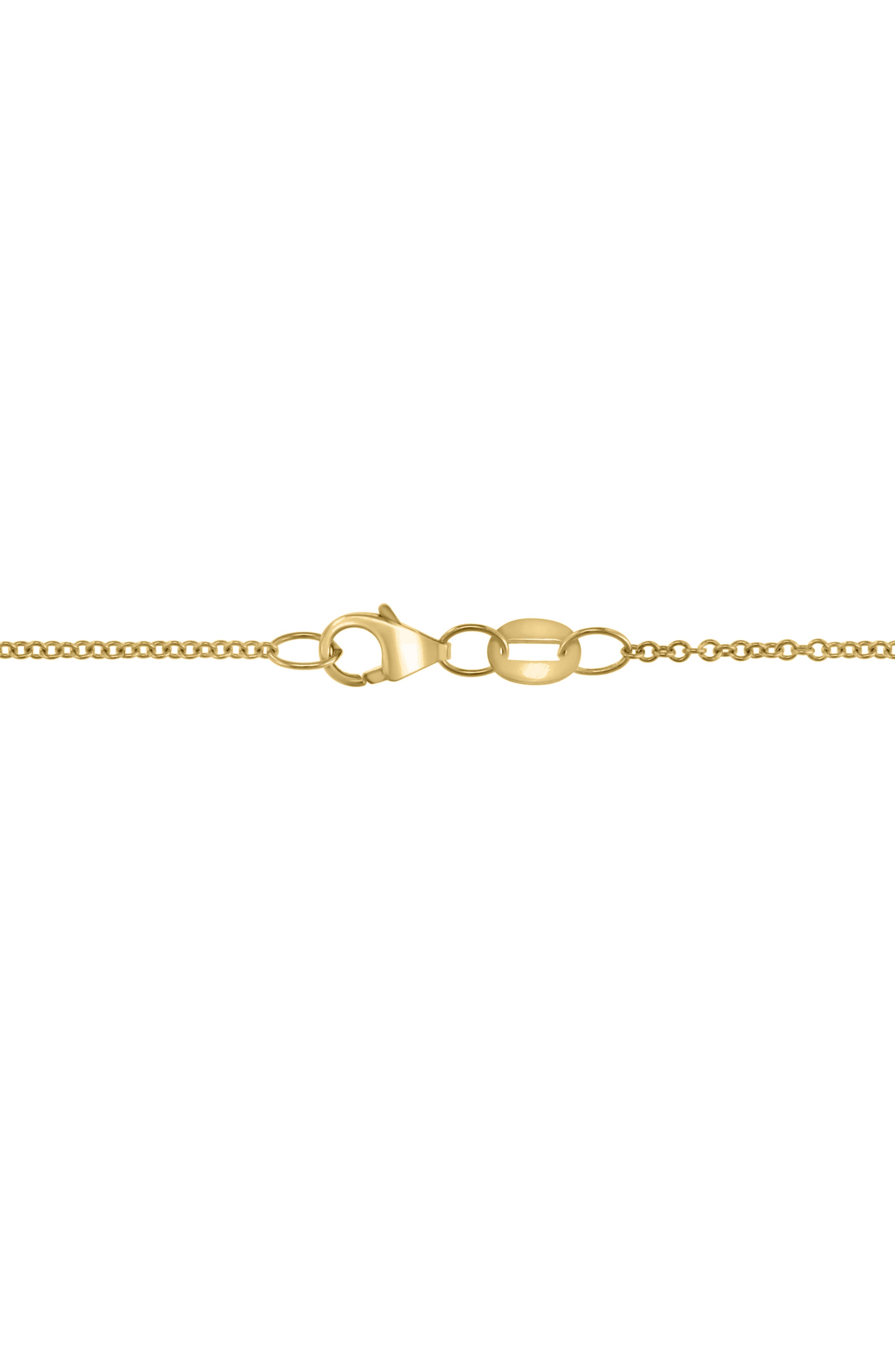 EFFY Sapphire & Diamond Clover Pendant Necklace | Nordstromrack