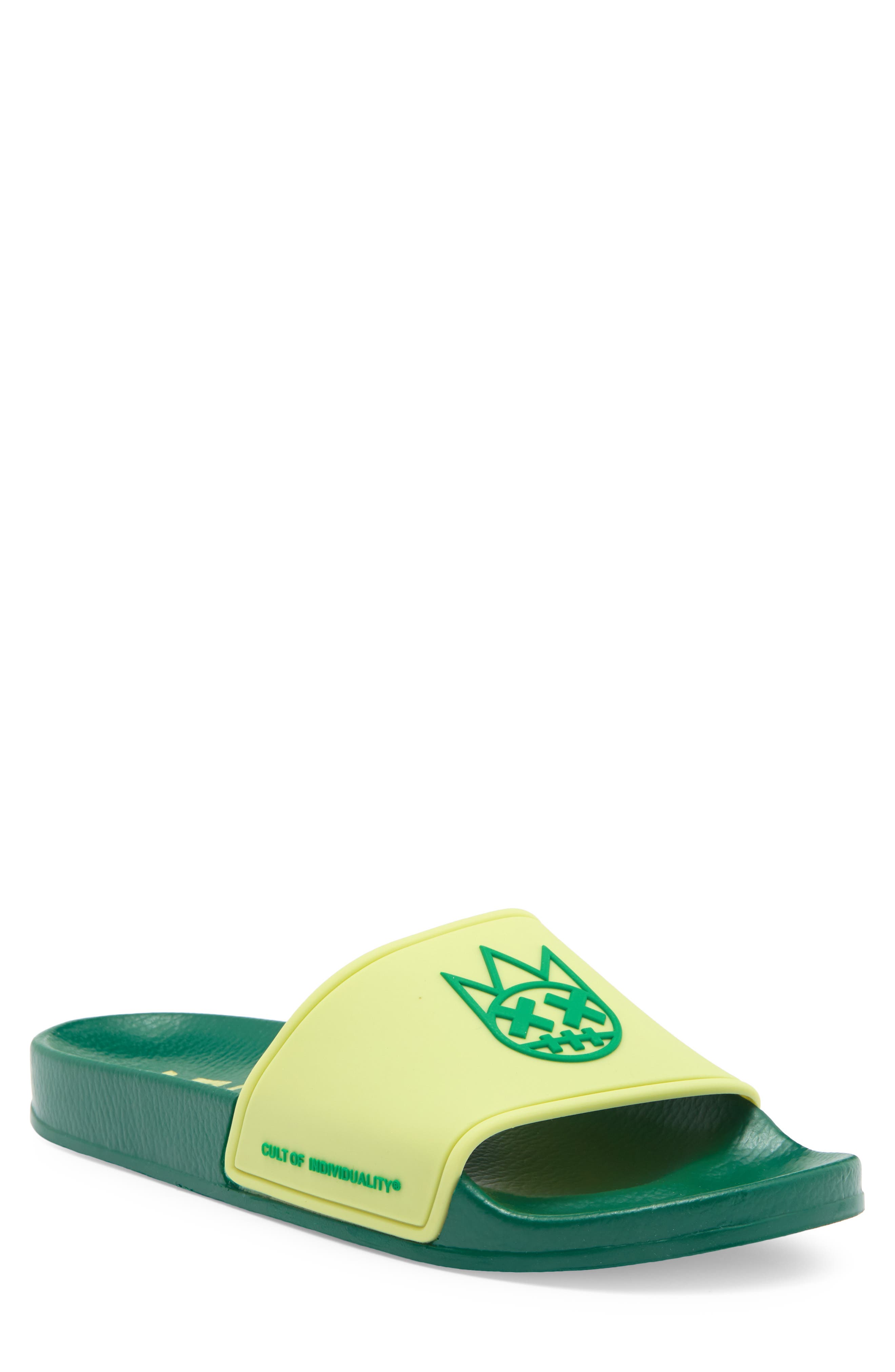 Cult of Individuality Slide Sandal with Socks (Men) | Nordstromrack