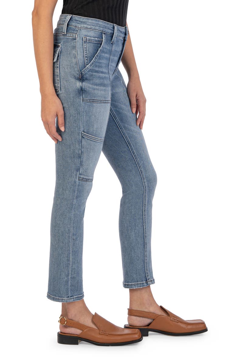 KUT from the Kloth Reese Seamed Ankle Slim Jeans | Nordstromrack