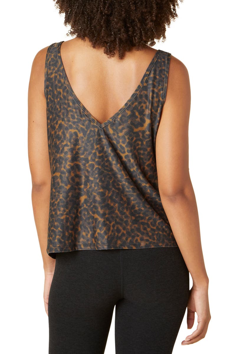 Beyond Yoga Featherweight Double V-Neck Tank | Nordstromrack