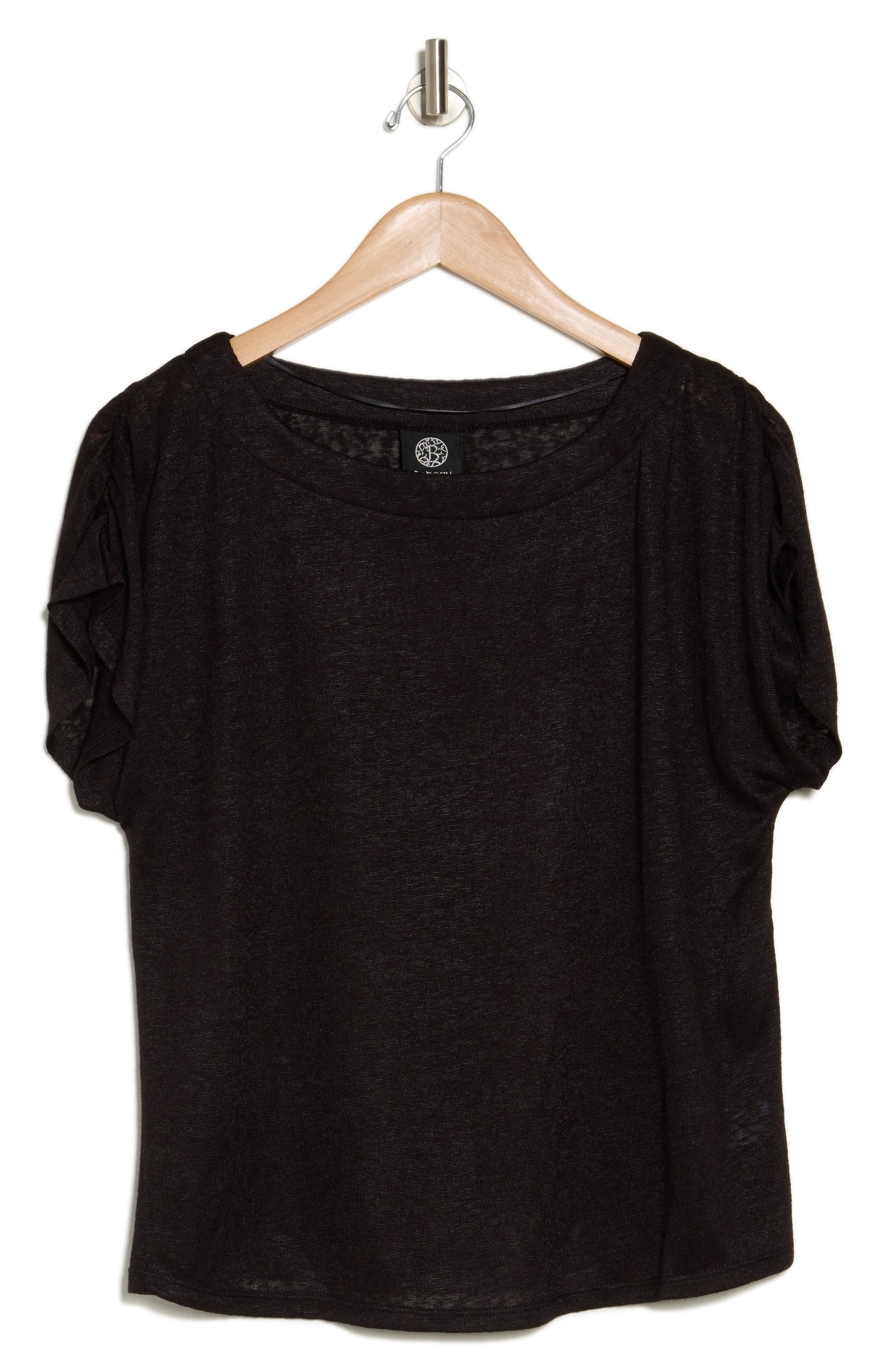Bobeau Caty Shirred Shoulder T-Shirt | Nordstromrack