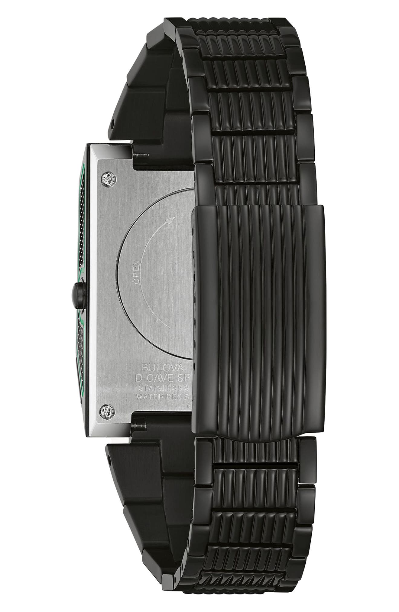 BULOVA x D-Cave Computron Silicone Strap Watch, 32mm | Nordstromrack
