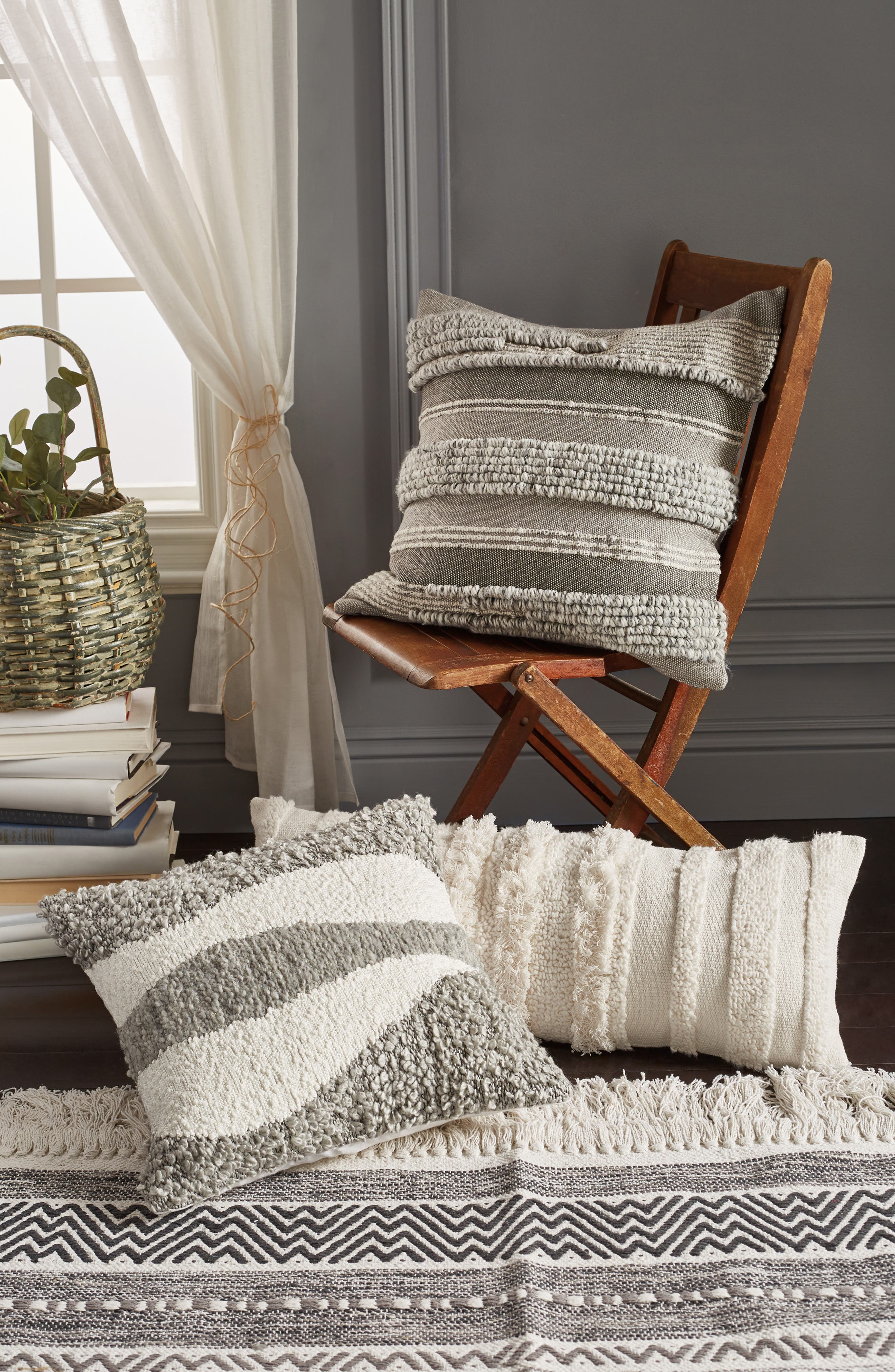 Murmur Living Tufted Bolster Pillow | Nordstrom
