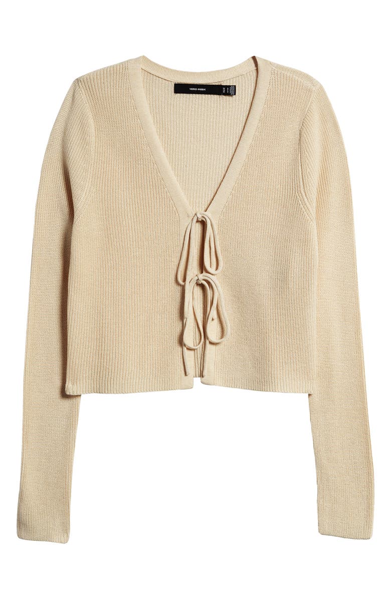 VERO MODA Lexsun Tie Front Cardigan | Nordstromrack