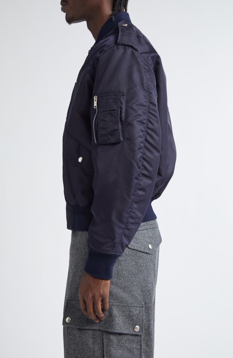 Givenchy Logo Medallion Bomber Jacket | Nordstromrack