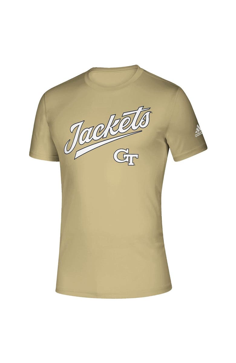 adidas Men's adidas Gold Georgia Tech Yellow Jackets Script Ball ...