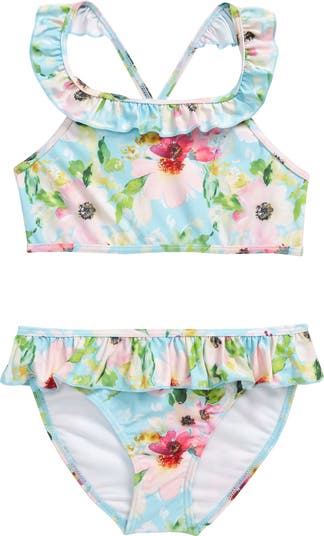 Snapper Rock Ruffle Two-Piece Swimsuit | Nordstrom