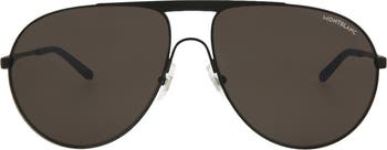 Montblanc 61mm Navigator Core Sunglasses | Nordstromrack