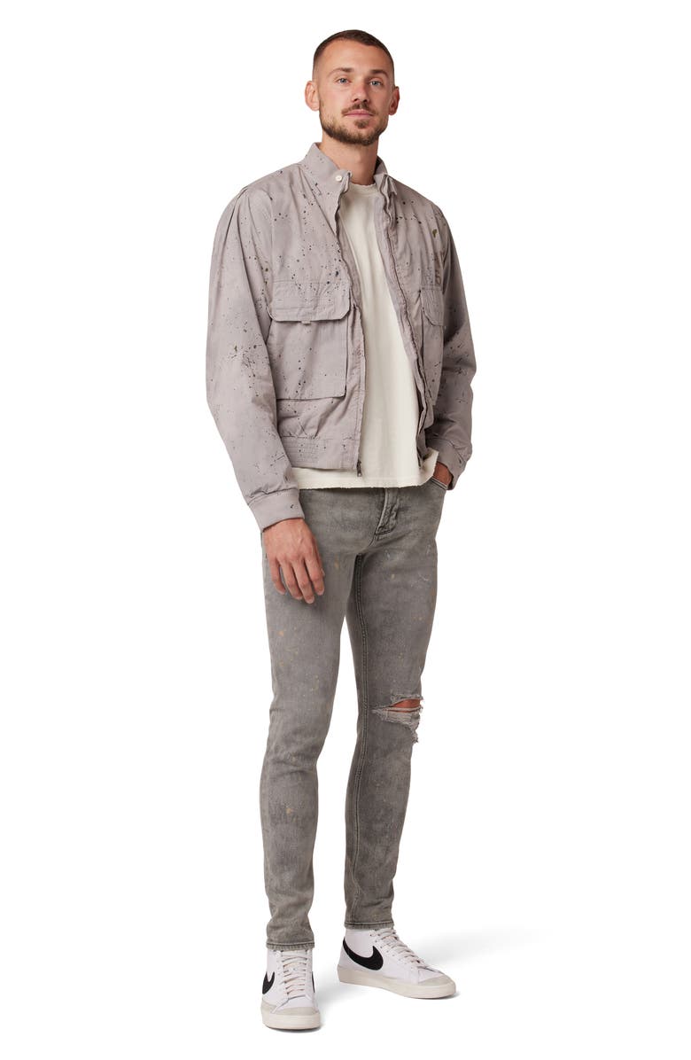Hudson Jeans Zack Paint Splatter Skinny Jeans | Nordstromrack