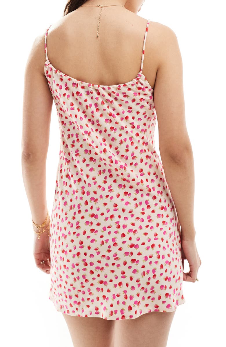 Miss Selfridge Strawberry Print Mini Sundress | Nordstromrack