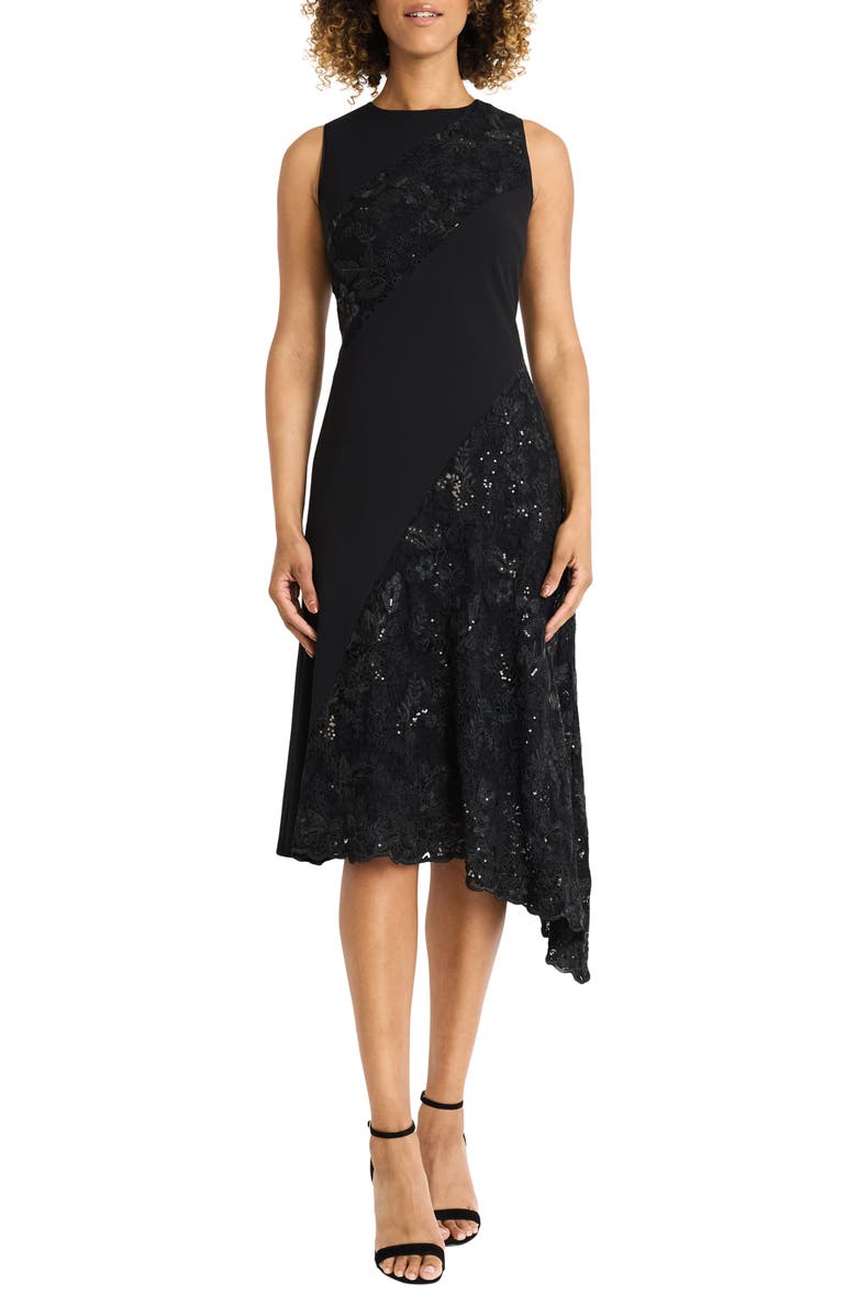 Maggy London Lace Inset Cocktail Dress | Nordstromrack