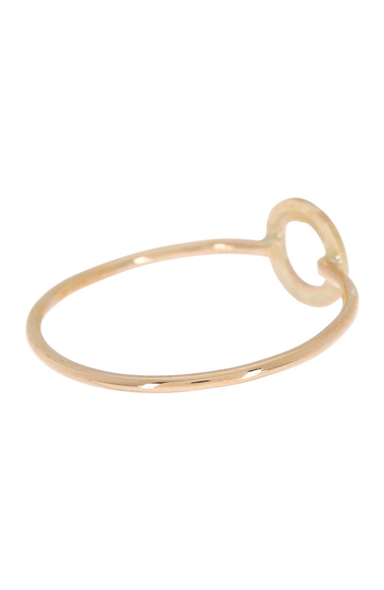 Bony Levy 14K Yellow Gold Initial Ring | Nordstromrack