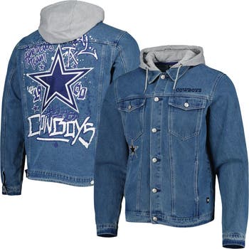 THE WILD COLLECTIVE Men's The Wild Collective Dallas Cowboys Hooded ...