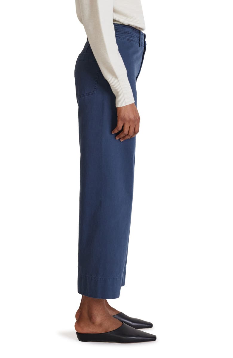 Apiece Apart Merida Organic Cotton Wide Leg Crop Pants | Nordstromrack