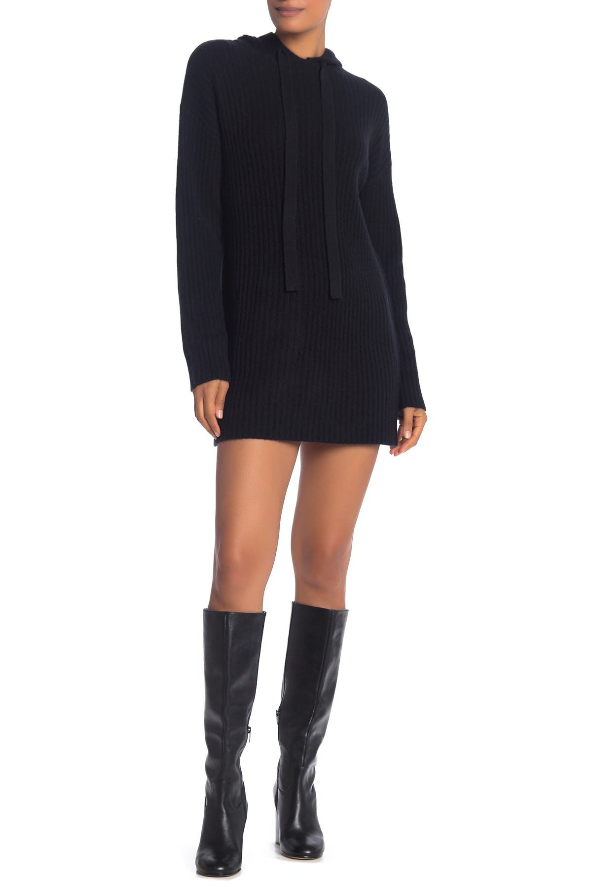 NAKEDCASHMERE Ilia Cashmere Hooded Tunic | Nordstromrack
