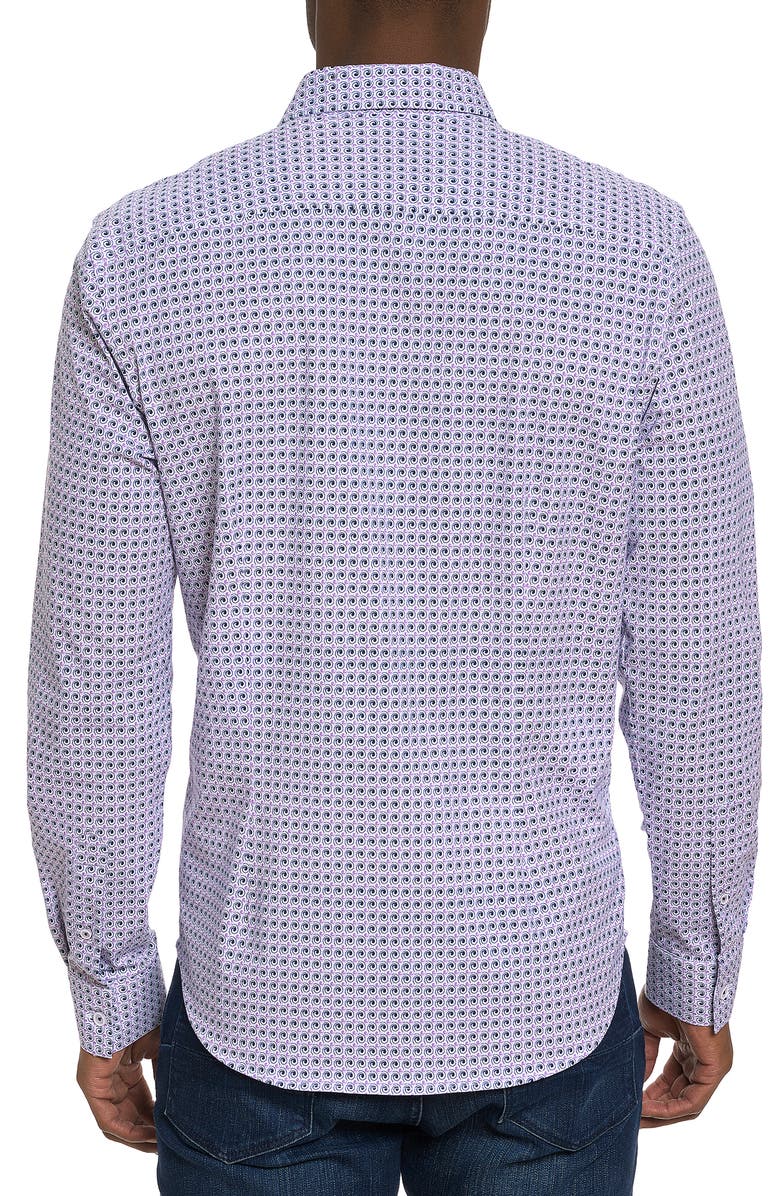 Robert Graham Kensinger Knit Button-Up Shirt | Nordstrom