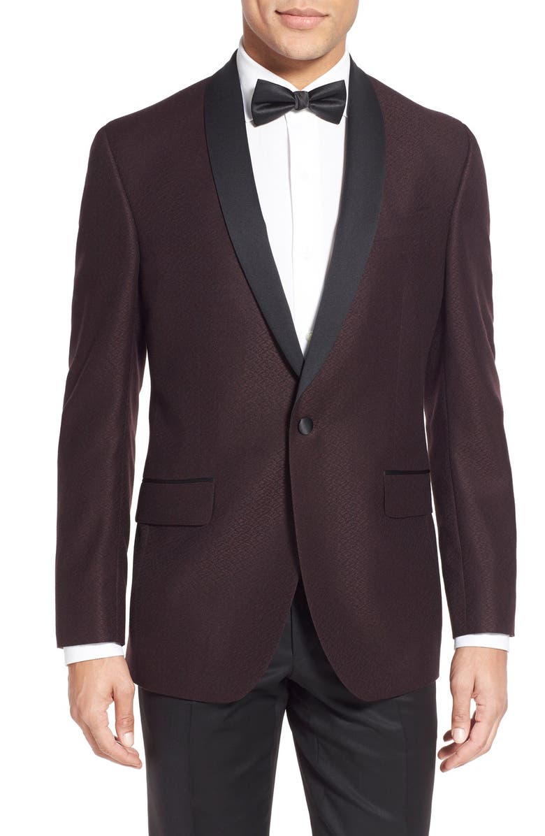 Ted Baker London 'Josh' Trim Fit Wool Dinner Jacket | Nordstrom
