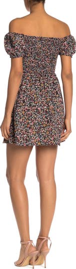 BAILEY BLUE Emma Floral Mini Dress | Nordstromrack