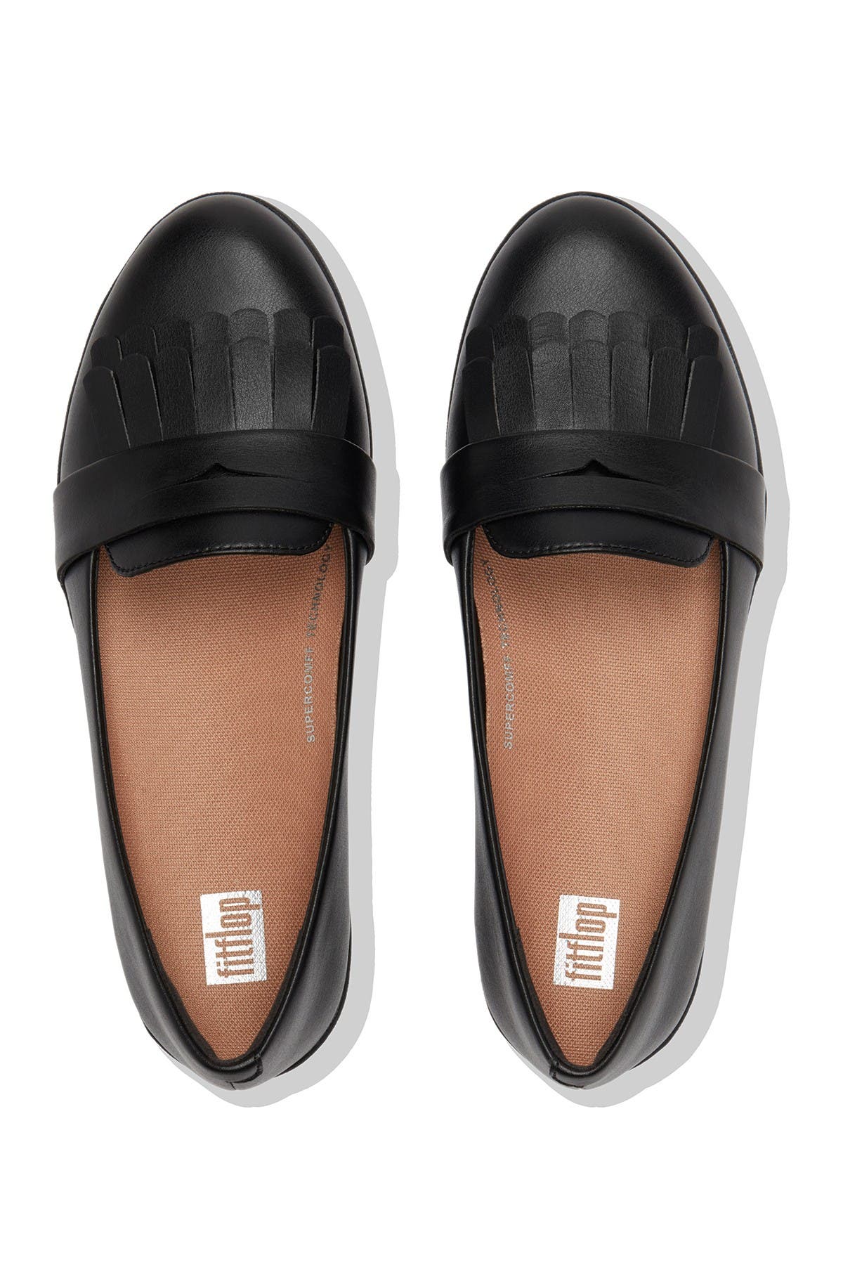 FitFlop Vianne Fringe Trim Sneaker Loafer | Nordstromrack